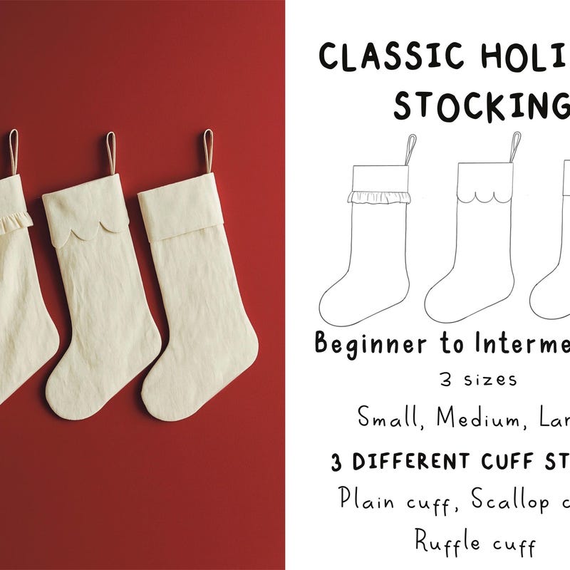 Handmade Stocking Large - Etsy