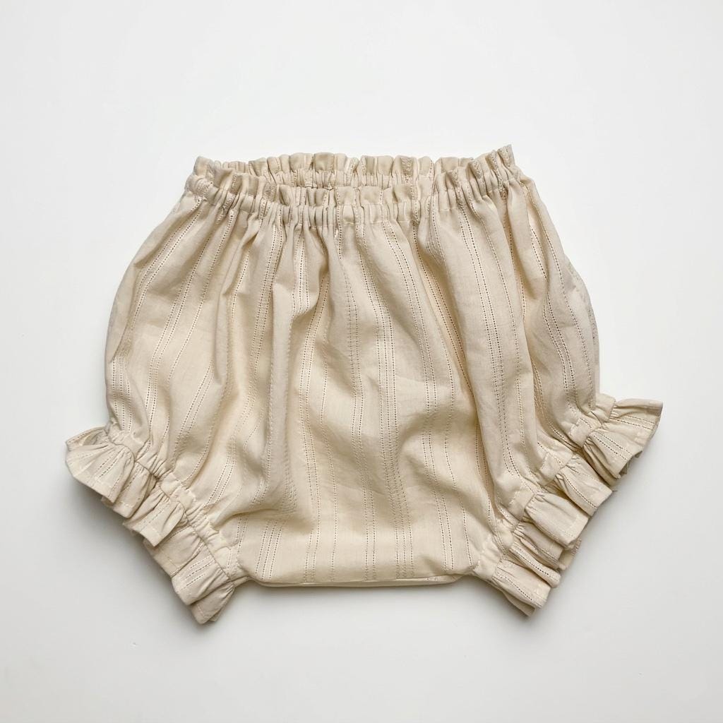 Baby Ruffle Bloomers Sewing Pattern, Baby Girl Shorties (PDF Download ...
