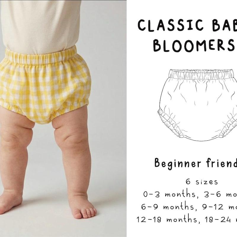 18 Month Bloomers Pattern - Etsy