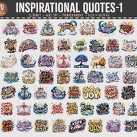 Affirmations Quotes Svg PNG Bundle, Mental Health Svg, Self Love Svg ...