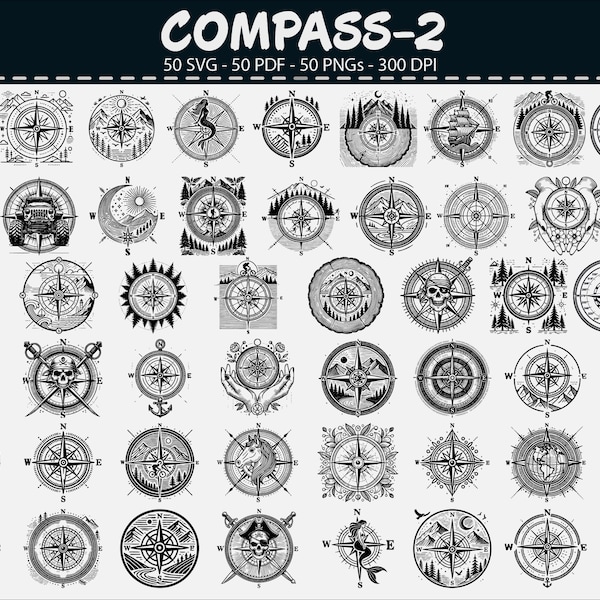Mariner Compass - Etsy