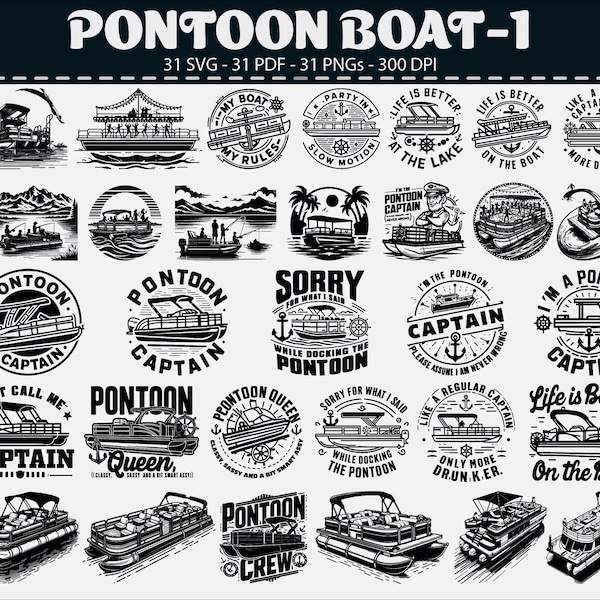Boat Captain Svg - Etsy