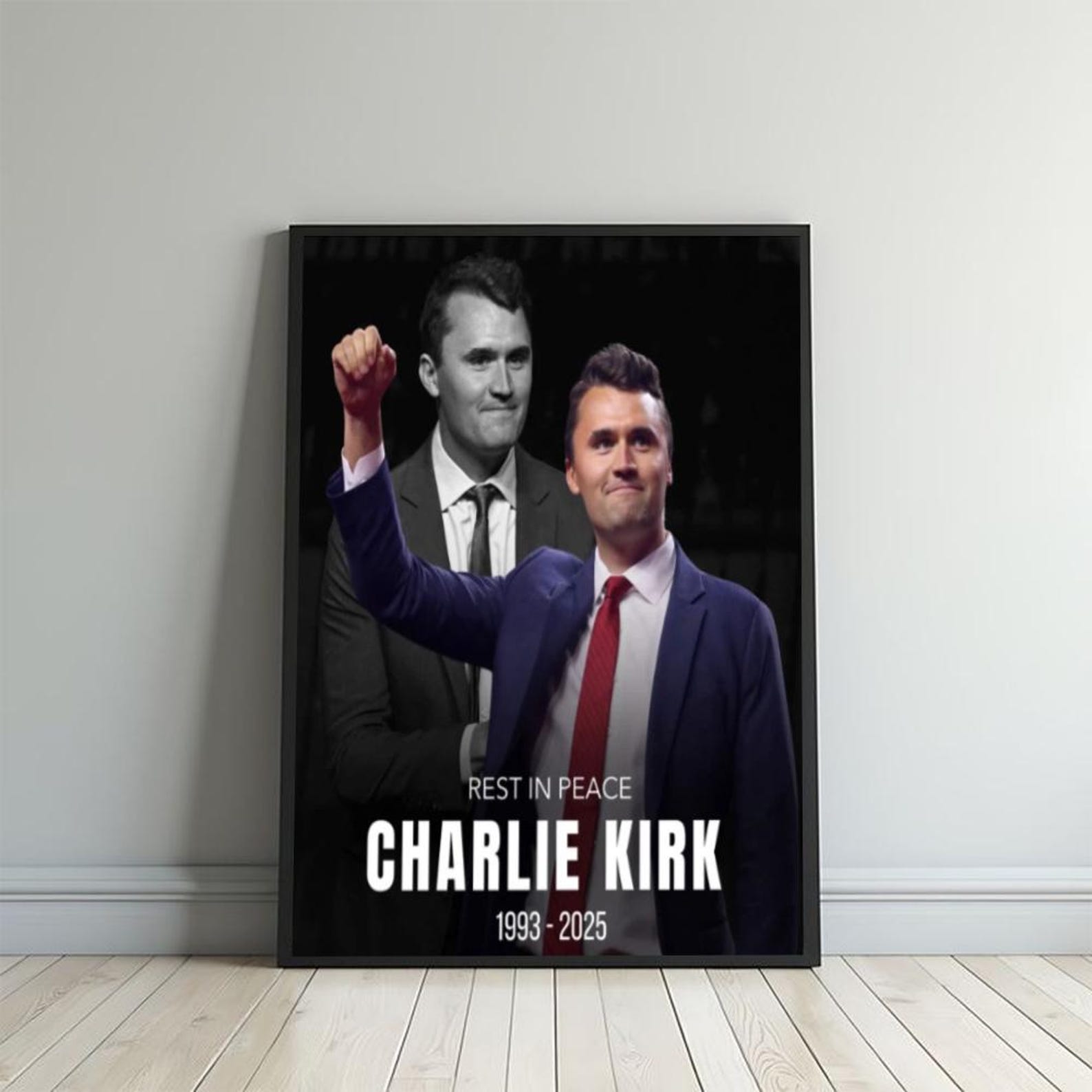 Charlie Kirk Poster, RIP Charlie Kirk 1993 - 2025 Poster - Etsy