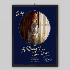 Laufey Poster Matter of Time - Etsy