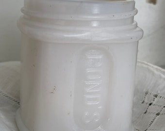 Ponds Milk Glass Jar - Etsy