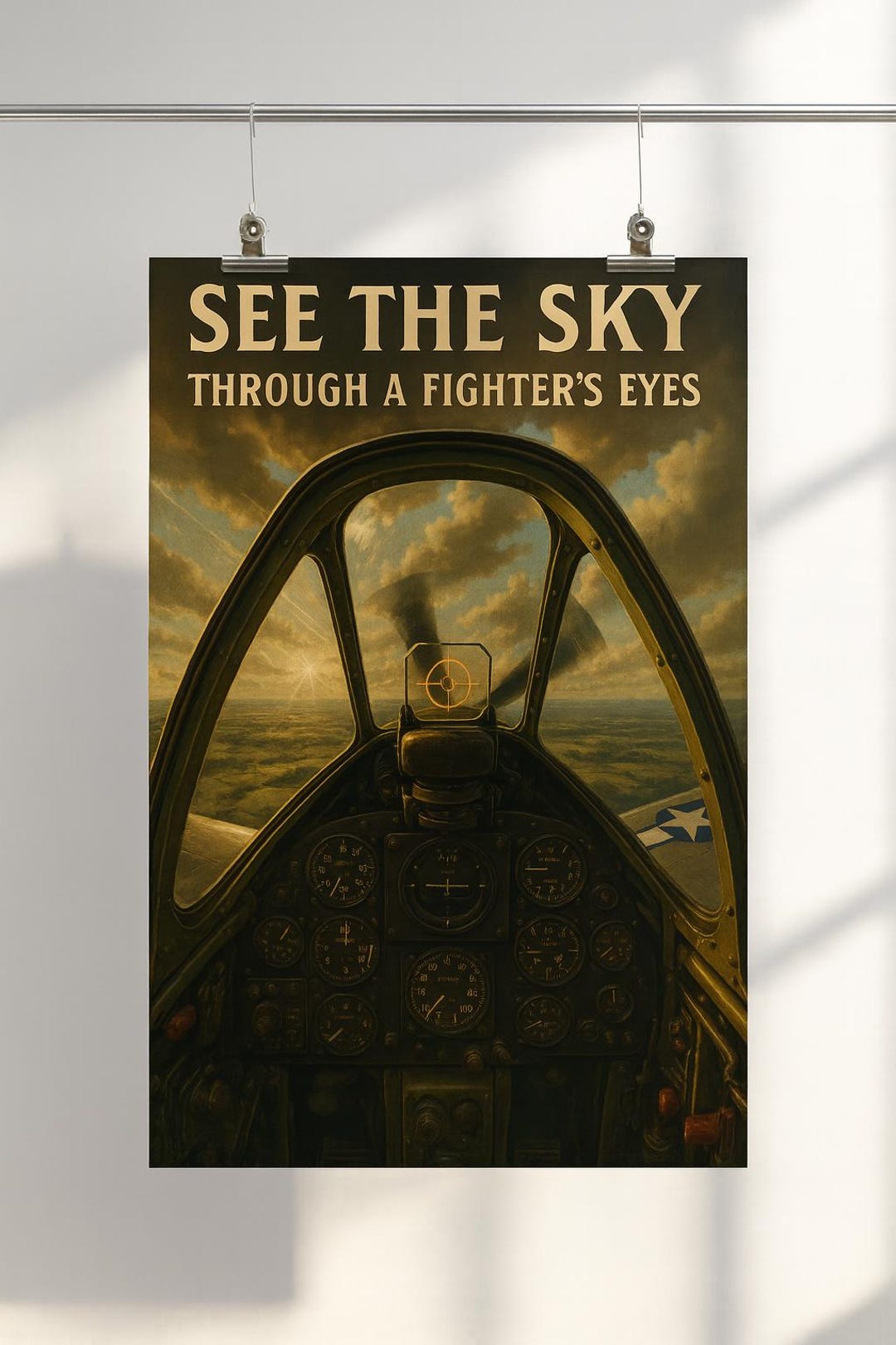P-51 Mustang Cockpit View – WWII Pilot’s Perspective | Aviation Digital ...