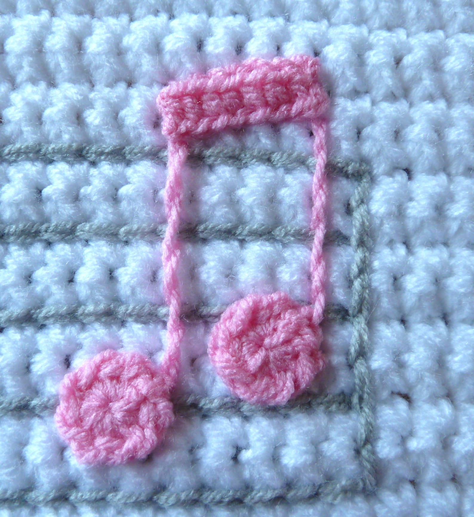 PATTERN Musical Crochet Blanket Pattern - Etsy