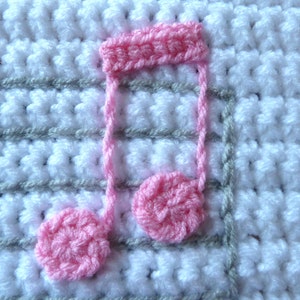 PATTERN Musical Crochet Blanket Pattern - Etsy