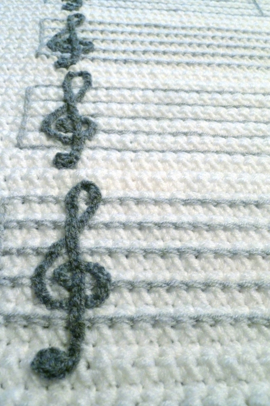 PATTERN Musical Crochet Blanket Pattern - Etsy