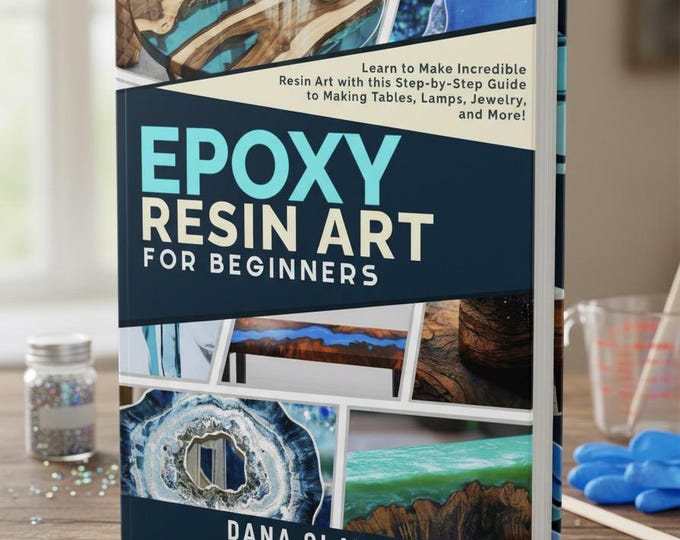 Epoxy Resin Art Book – 3D Layering & Deep Pour Guide (PDF Pattern ...