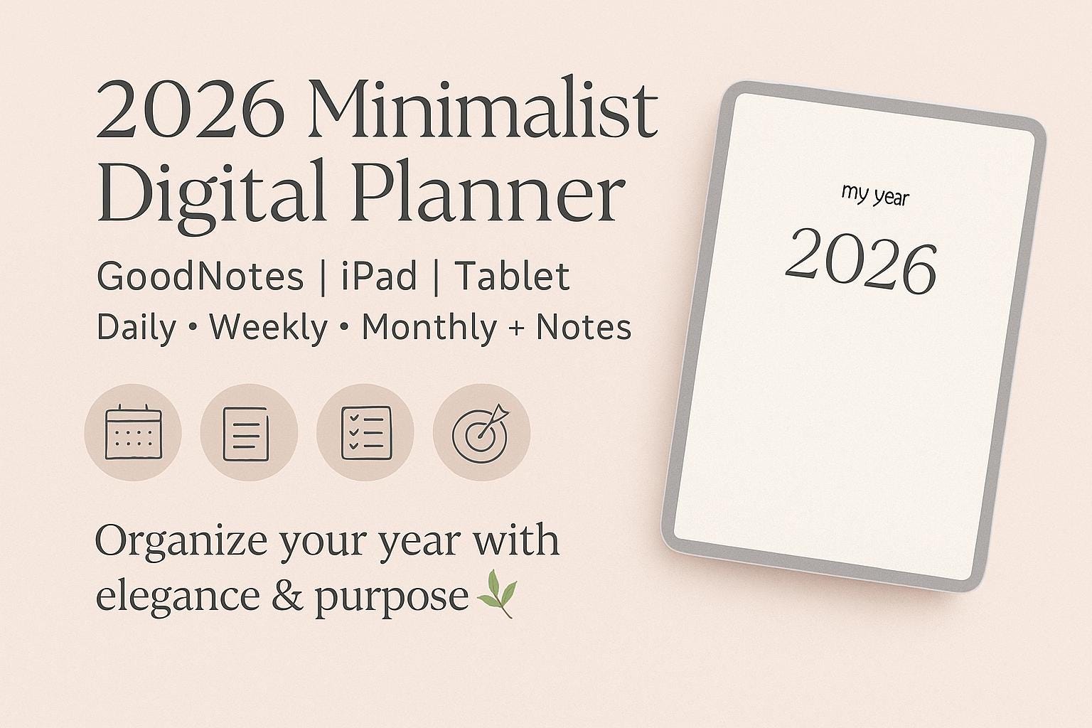 2026 Digital Planner Daily Working Schedules Manage Your Time Printable ...