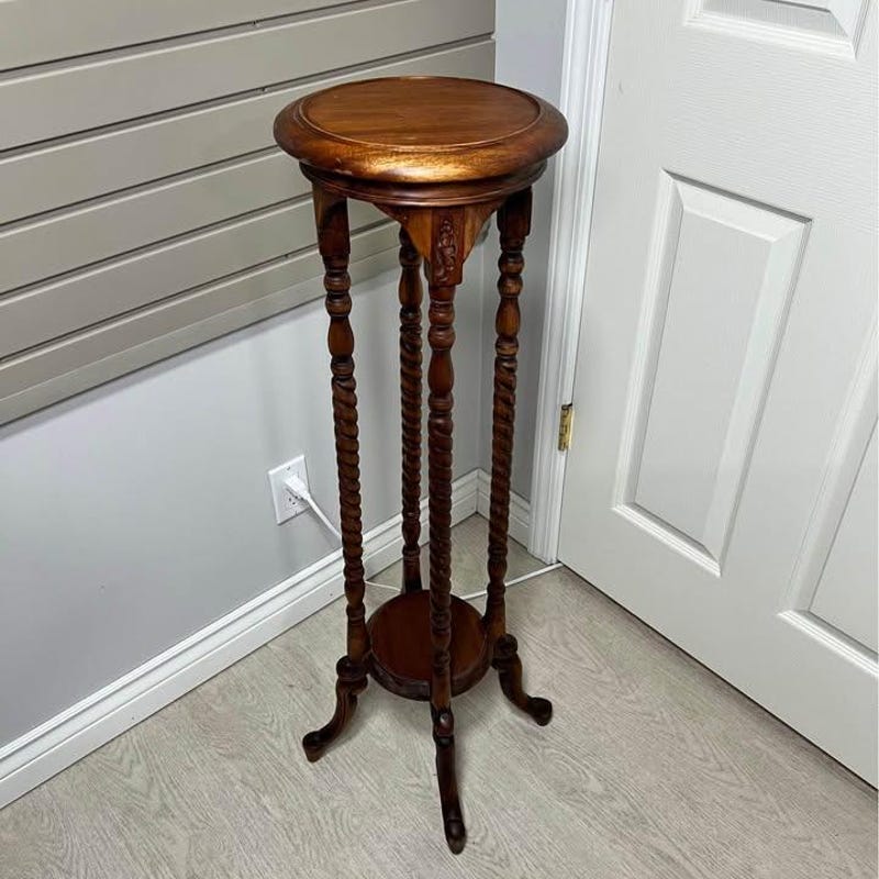 Entryway Round Table Rustic - Etsy