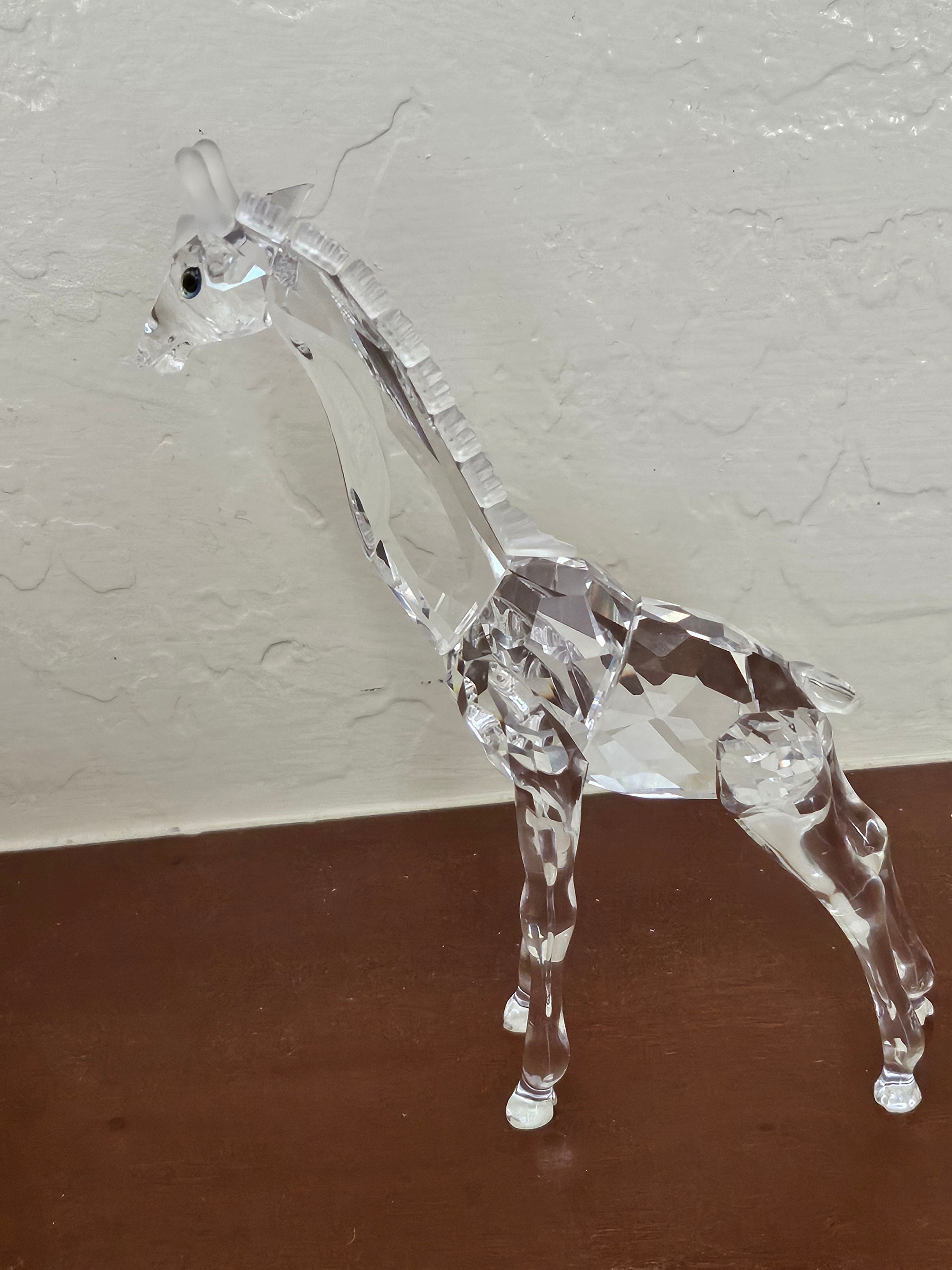 SWAROVSKI Crystal Baby Giraffe Statue Figurine With Box - Etsy