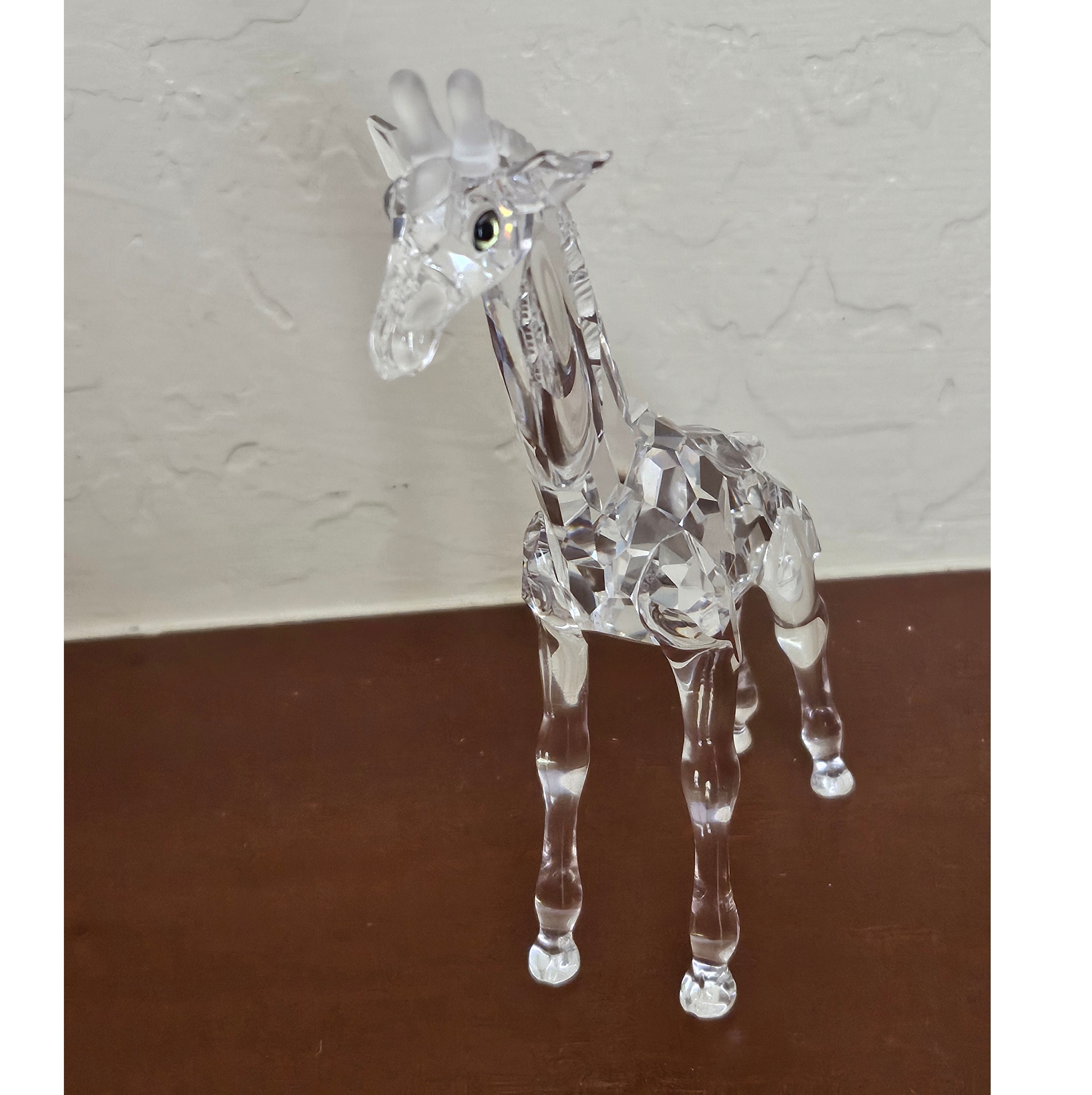SWAROVSKI Crystal Baby Giraffe Statue Figurine With Box - Etsy