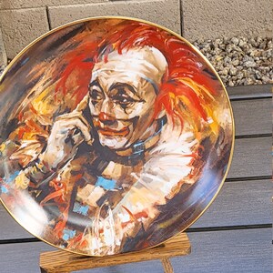 Don Ruffin Artists of the World Collectors Plate "the Clown Also Cries ...
