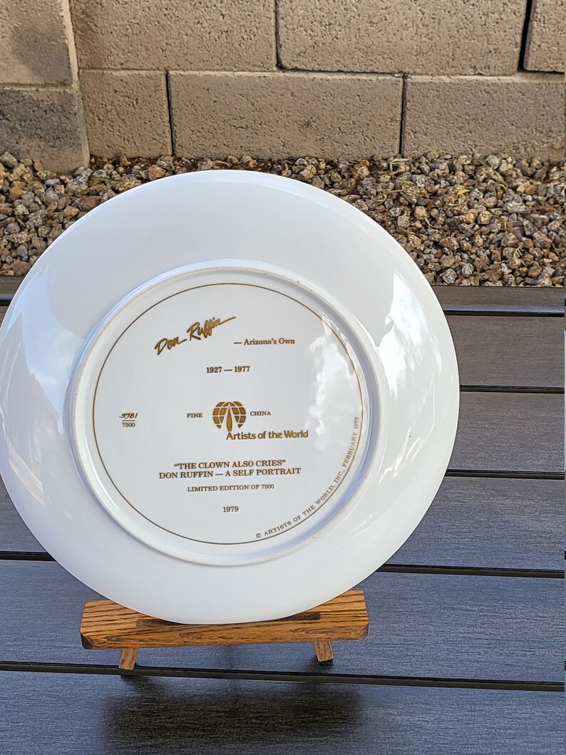 Don Ruffin Artists of the World Collectors Plate the - Etsy