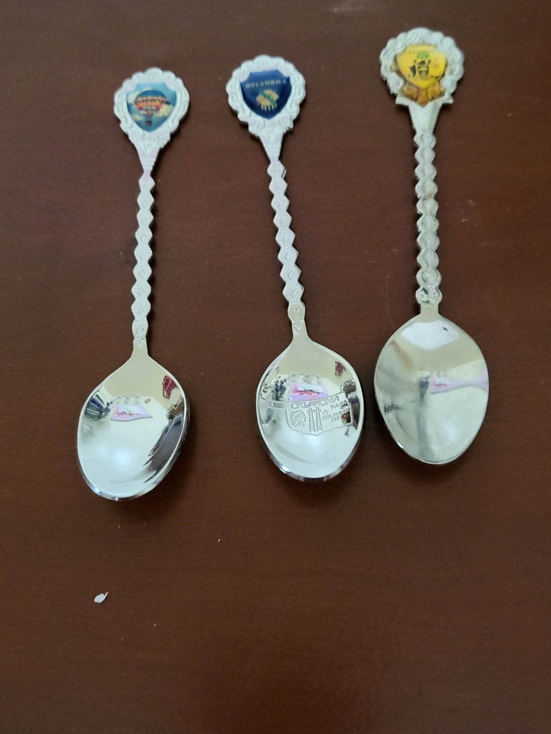 Vintage Souvenir Spoons Collectible; Set of 3 Spoons: New Mexico ...