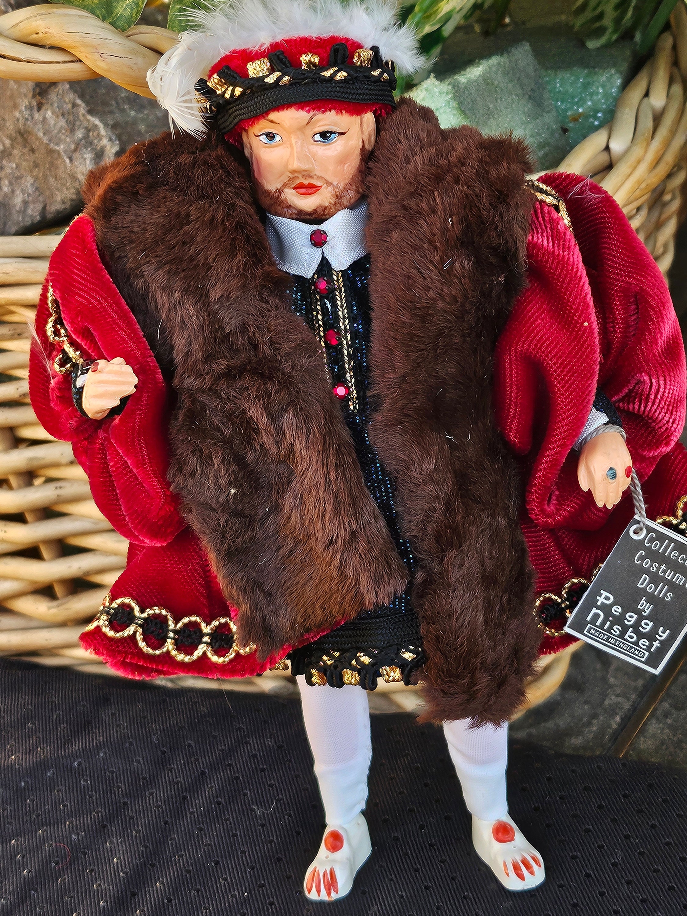 Vintage Collectors Costume Dolls by Peggy Nisbet King Henry VIII ...