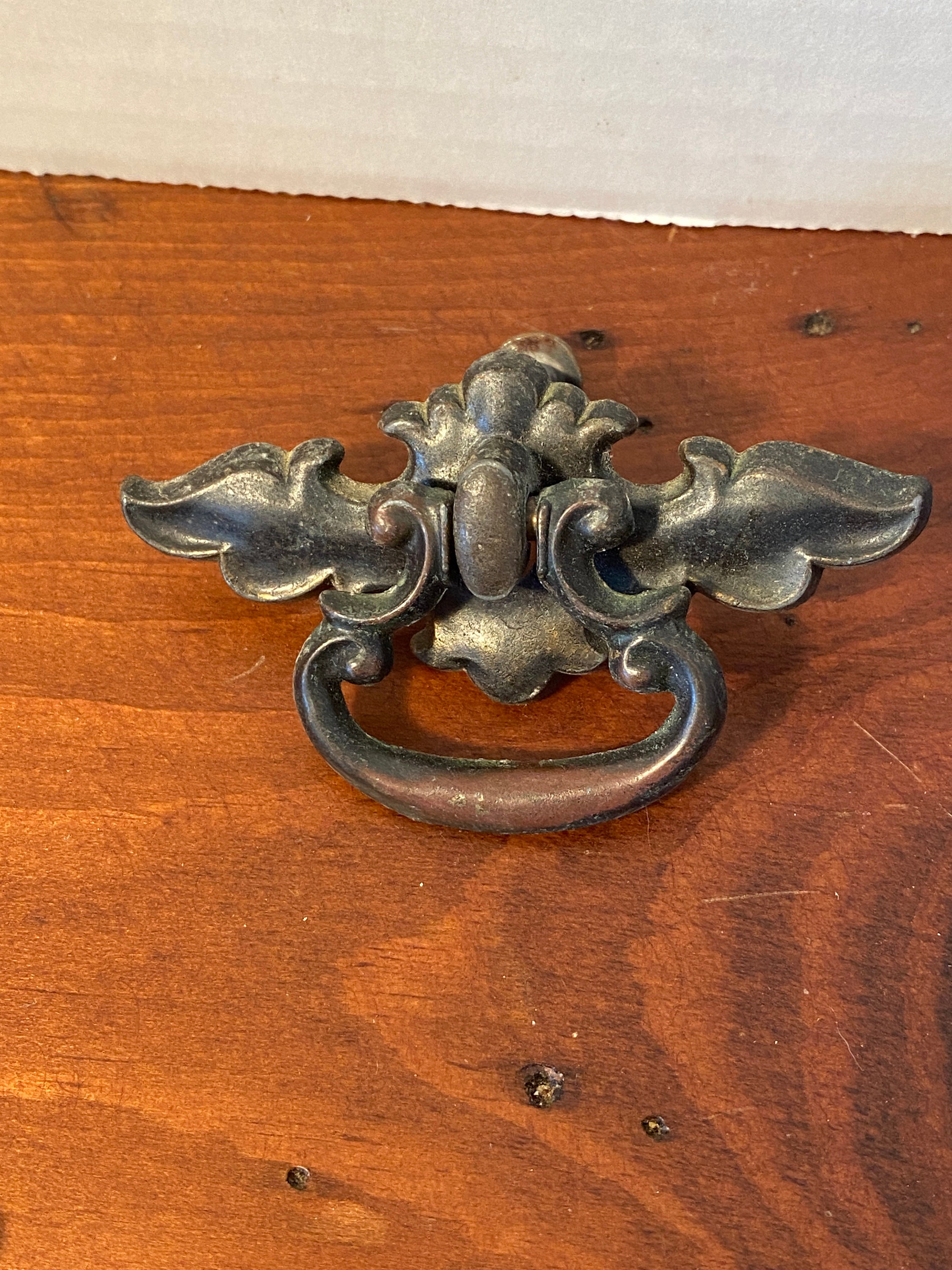 Vintage Antique Brass Drawer Pull Ring Handles 2 7/8 - Etsy