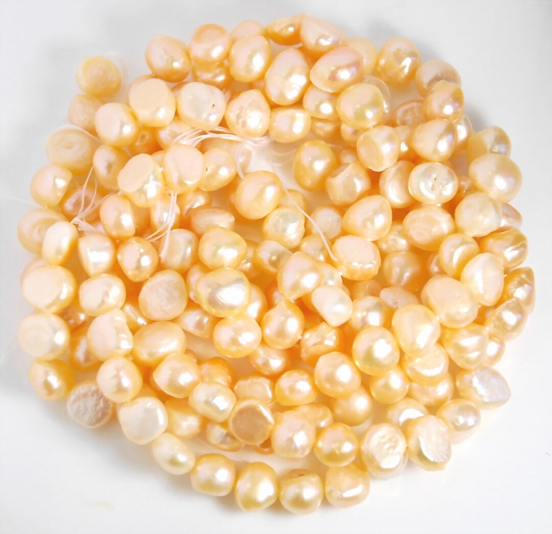 Freshwater Pearls 9x9mm to 9x10mm Large Nugget, Nugget Pearls, One ...