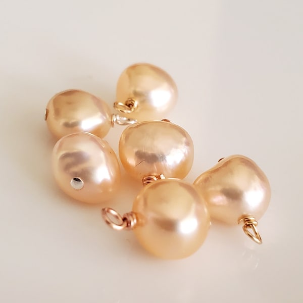 Peach Rose Pearl - Etsy