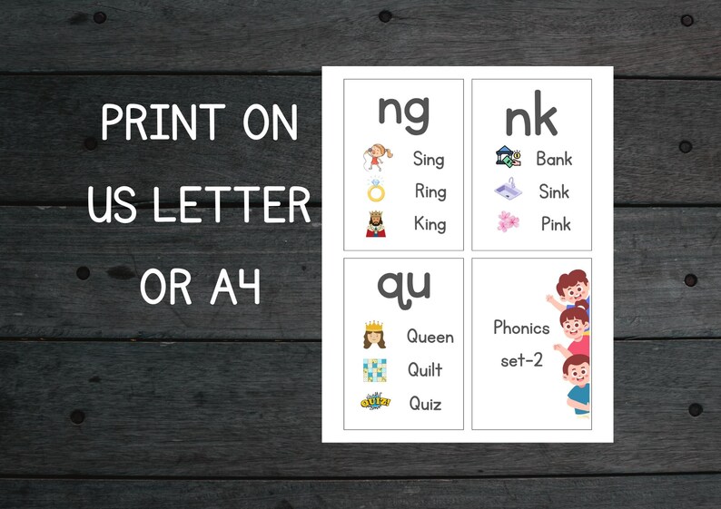 Tarjetas de fonética: Alfabeto, combinaciones y sonidos vocálicos (PDF ...