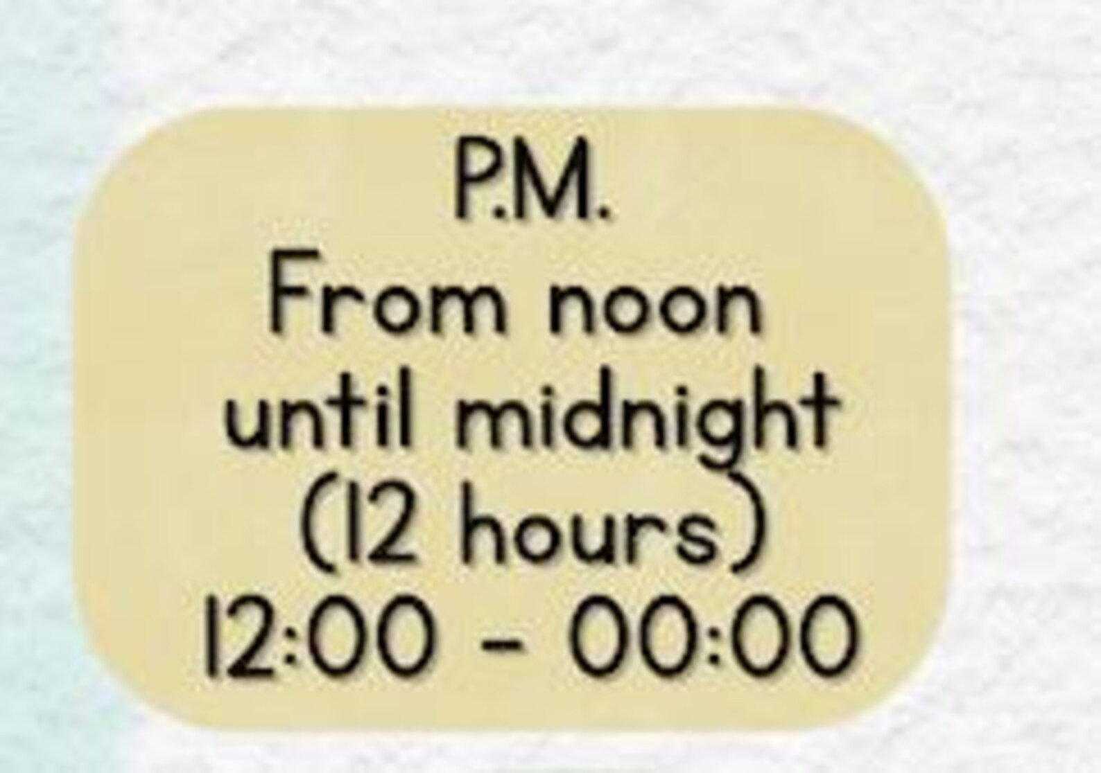 Unicorn Telling Time Poster: Kids Educational Wall Art (digital ...