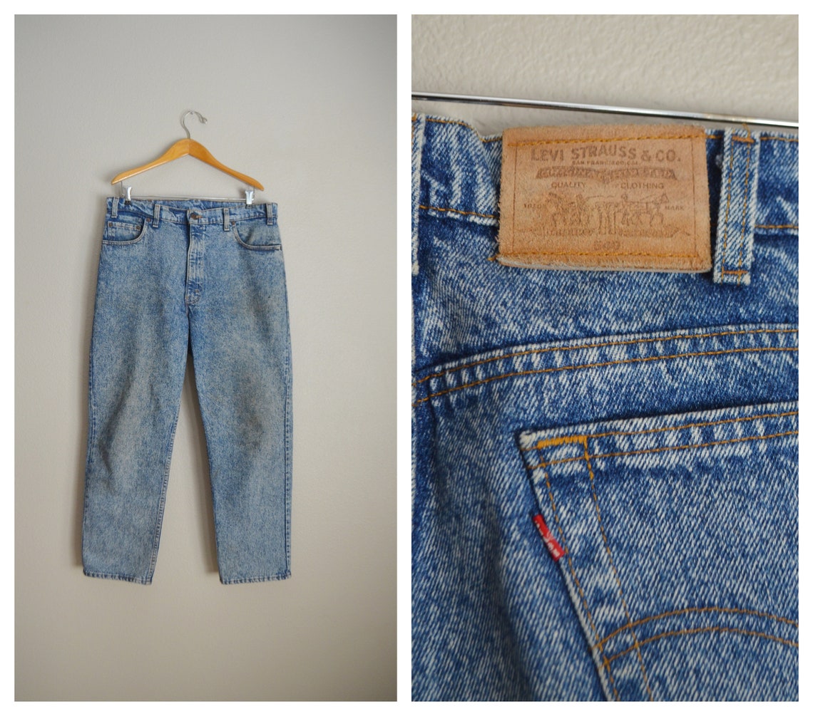 Levi's Stone Washed 540 Jeans / Vintage 80s Usa Made 540 | Etsy