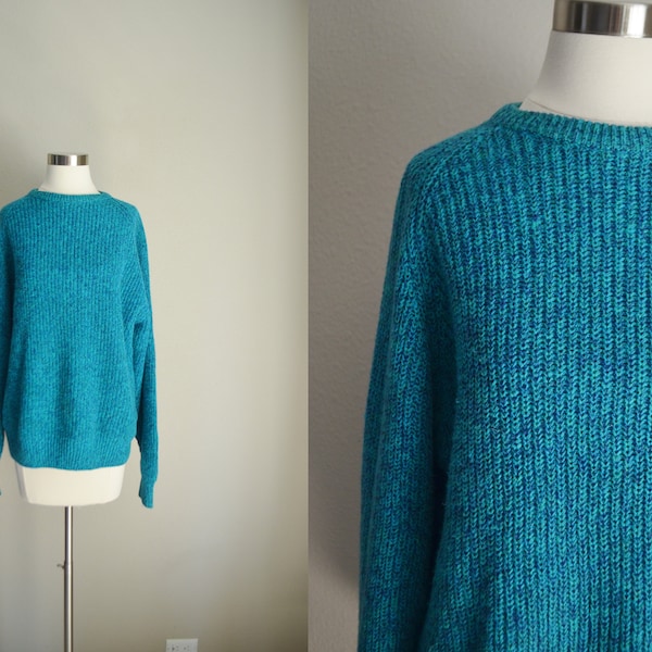 Turquoise Sweater - Etsy