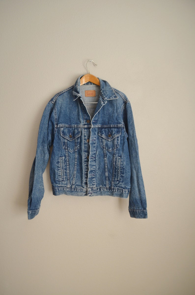 Vintage 80s Gap Pioneer Medium Wash Trucker Jean Denim Jacket - Etsy