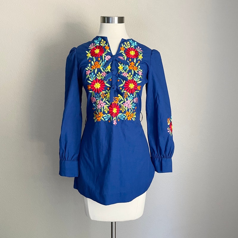 Embroidered Tunic - Etsy