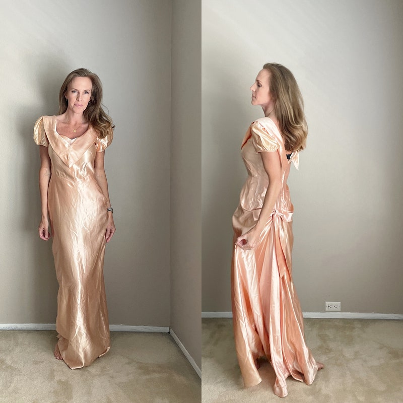 Liquid Satin Dress - Etsy