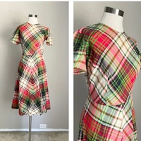 1940s Going Study Dress - Etsy