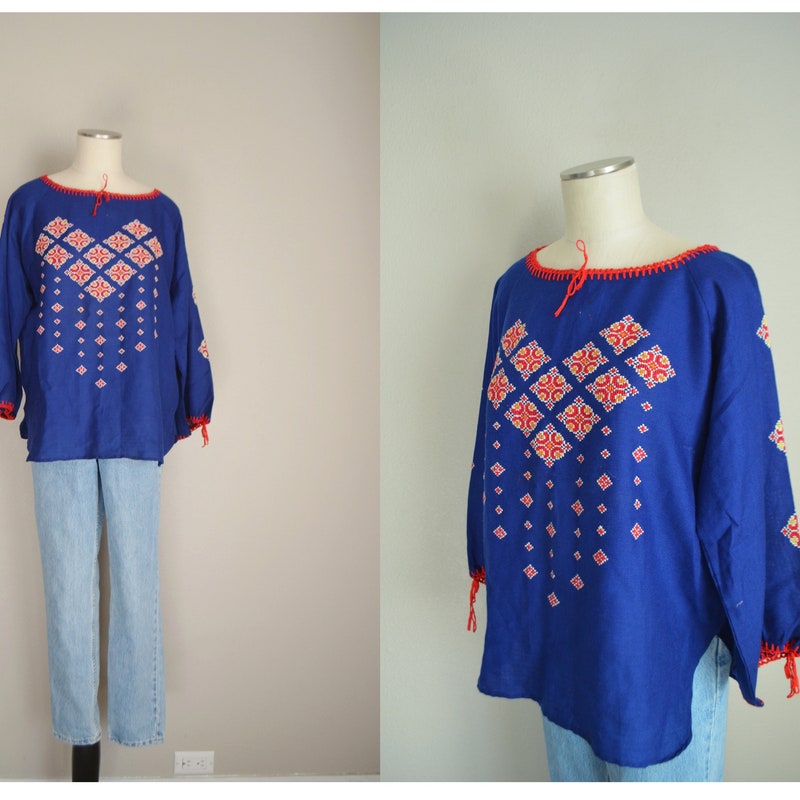 Embroidered Tunic - Etsy