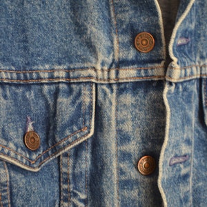 Vintage 80s Gap Pioneer Medium Wash Trucker Jean Denim Jacket // Men's Medium - Etsy