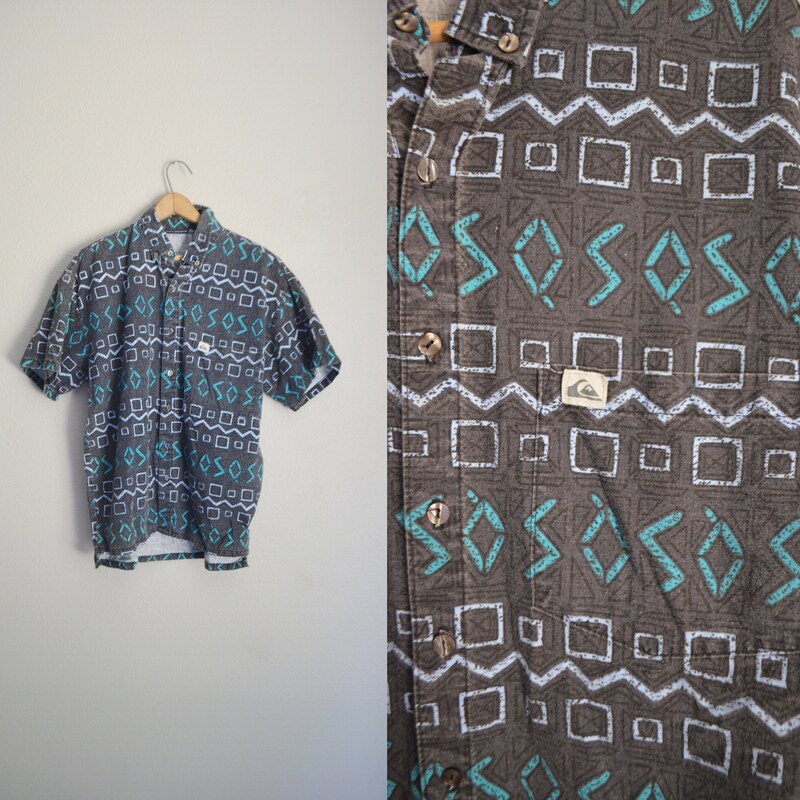 90s Button up Shirt - Etsy