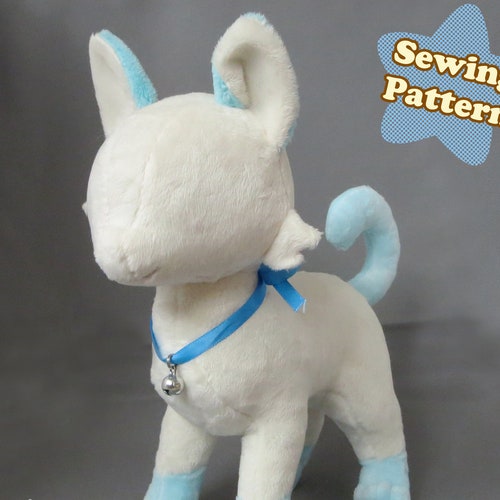 Cat Plush Sewing Pattern PDF Download - Etsy