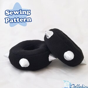 Spike Bracelet Plushie Sewing Pattern, Costume Cosplay Pattern Download ...