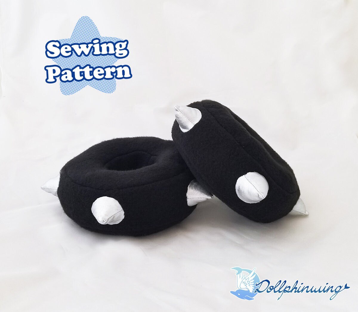 Spike Bracelet Plushie Sewing Pattern, Costume Cosplay Pattern Download ...