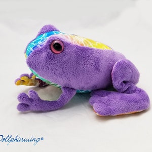 Tree Frog Plushie Sewing Pattern, Frog Stuffed Animal Plush Pattern ...