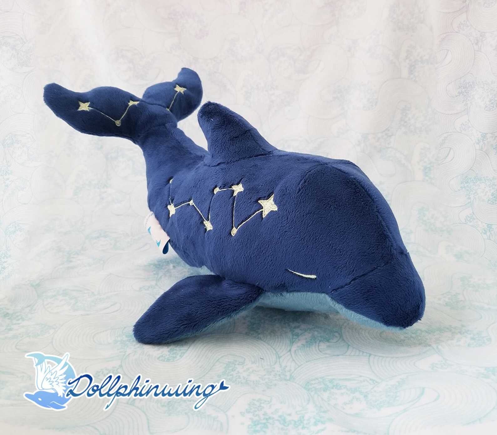 Dolphin Plushie Sewing Pattern PDF Download, Dolphin Plush Porpoise ...