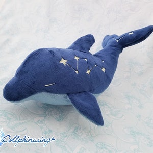 Dolphin Plushie Sewing Pattern PDF Download, Dolphin Plush Porpoise ...