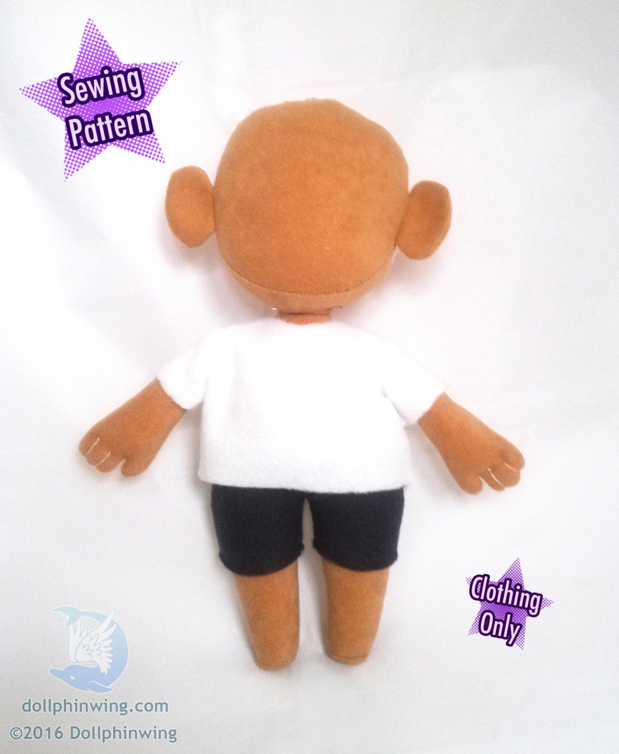 Chibi Person Shirt Shorts and Pants Pack Sewing Pattern - Etsy