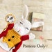 Crochet Pattern, White Rabbit Hand Puppet, Alice's Adventures in ...
