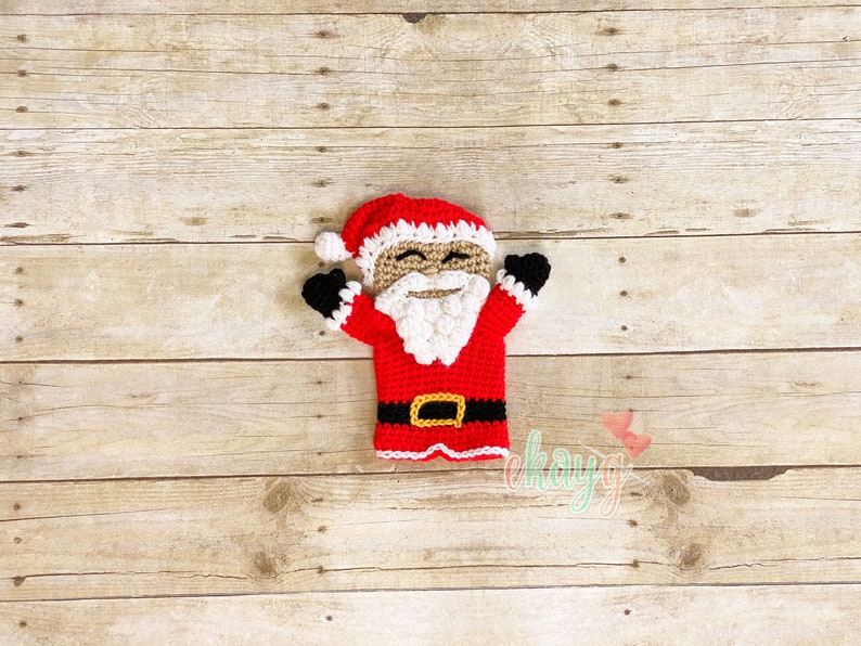 Santa Hand Puppet - Etsy