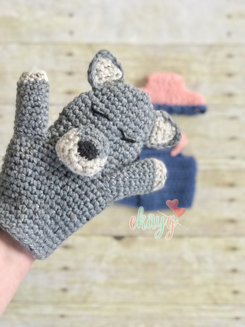 Crochet Pattern Wolf Hand Puppet Little Red Riding Hood and - Etsy