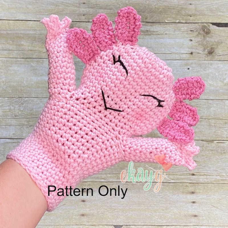 Axolotl Puppet - Etsy