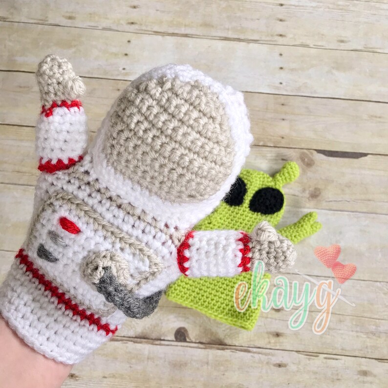 Crochet Pattern Pack Outer Space Puppet Set - Etsy
