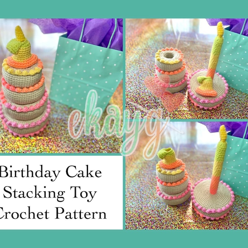 Stacking Cake Toy - Etsy