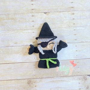 Crochet Pattern, Wicked Witch of the West Hand Puppet, the Wonderful ...